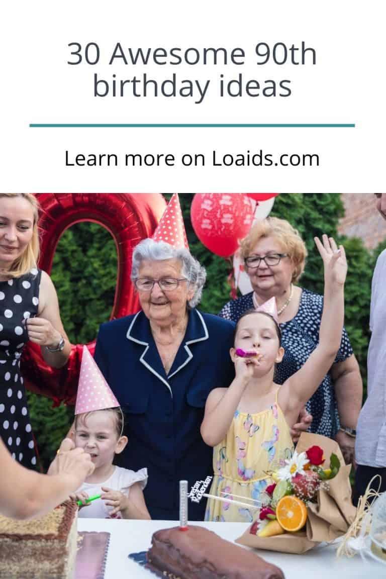 30 Awesome 90th Birthday Ideas To Try For A Fun Party!